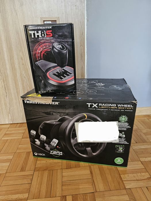 Kierownica Thrustmaster TX Leather Edition Racing Wheel + TH8S Bieruń ...