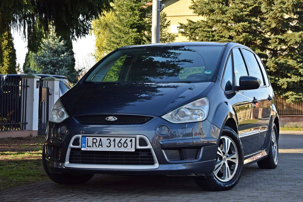 FORD S-MAX 1.8 TDCI 125KM Klimatyzacja Skóra Panorama Elektryka 2006 ...