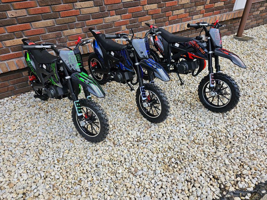 Mini cross kxd 50cc 49cc 2T spalinowy zrywka koła 10 RATY DOWÓZ ...