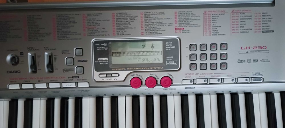 Keyboard Casio LK-230 Lublin • OLX.pl