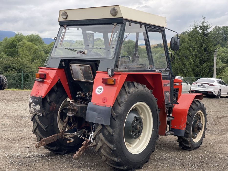 Zetor 7745 napęd 4x4, Pneumatyka do przyczep, 7340 Super stan, 7245 ...