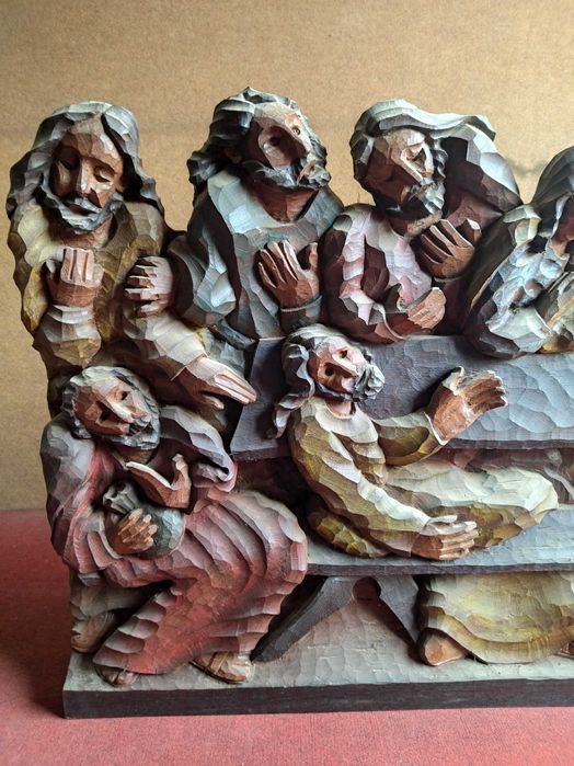 Escultura Última Ceia de Ema Brandão Serzedo E Perosinho • OLX Portugal