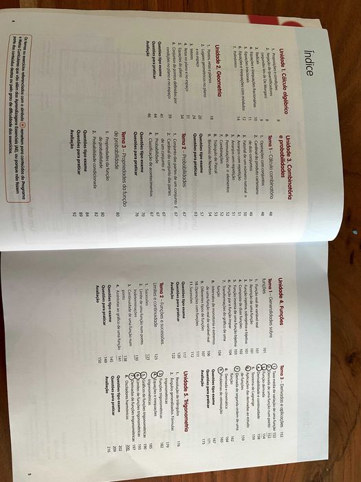 Livro de Preparação para o Exame de Matemática A - Porto Editora Oeiras ...