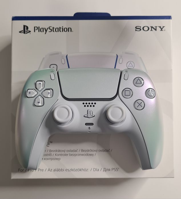 PAD dual sense ps5 chrome pearl stan igła Zielona Góra • OLX.pl