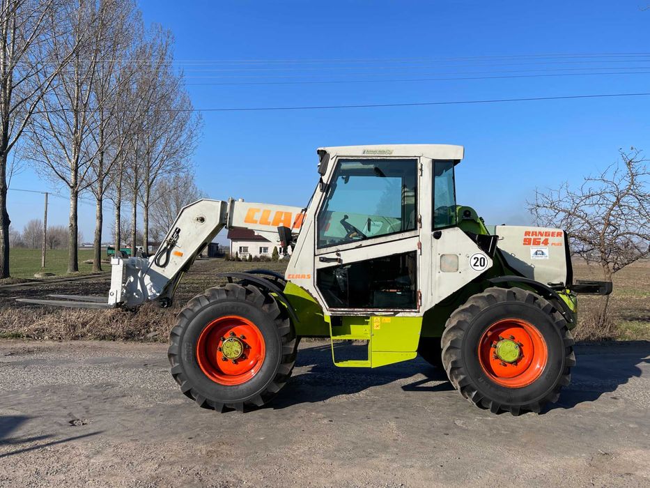 Ładowarka teleskopowa Claas Ranger 964*Perkins,Klima,Nowe opony,Brutto ...