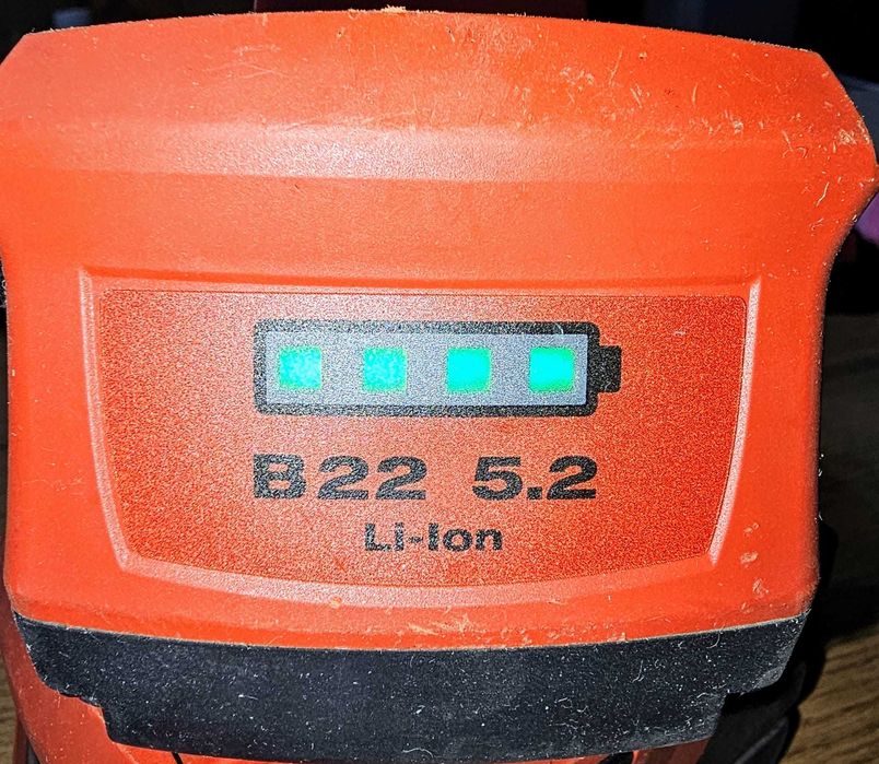 Bateria Hilti B22 5.2AH CPC LI-ION SF6 AG125 TE6 TE4 Chojnów • OLX.pl