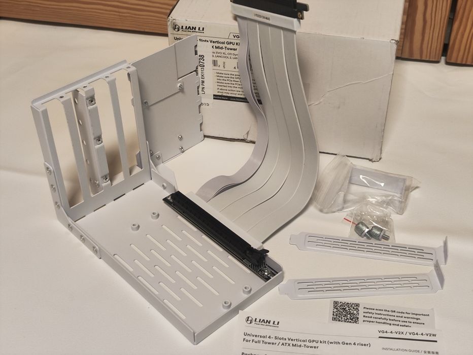 Райзер Lian Li Vertical GPU kit вертикальне кріплення для відеокарти: 2 ...
