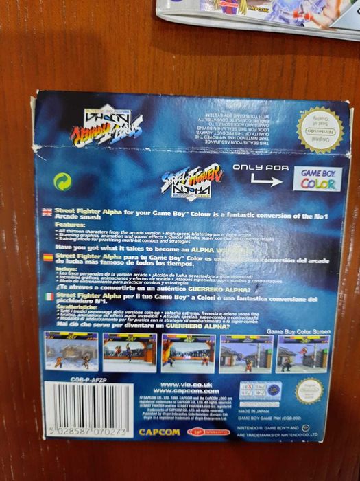 Game Boy Color Street Fighter Alpha Oliveira De Azeméis, Santiago De ...
