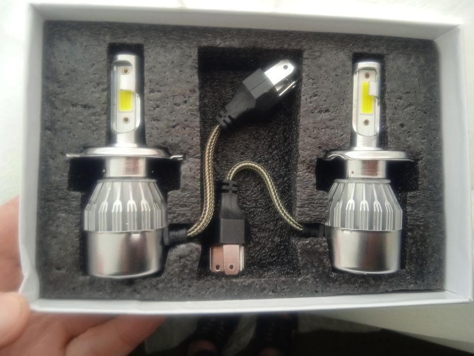 Універсальні Led-лампи під цоколь H4, ближнє і дальнє світло: 350 грн. - Лампочки Дрогобыч на Olx