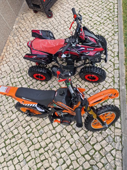 Mini mota 4 e Mini Motacross novos várias cores disponíveis Loures • OLX.pt