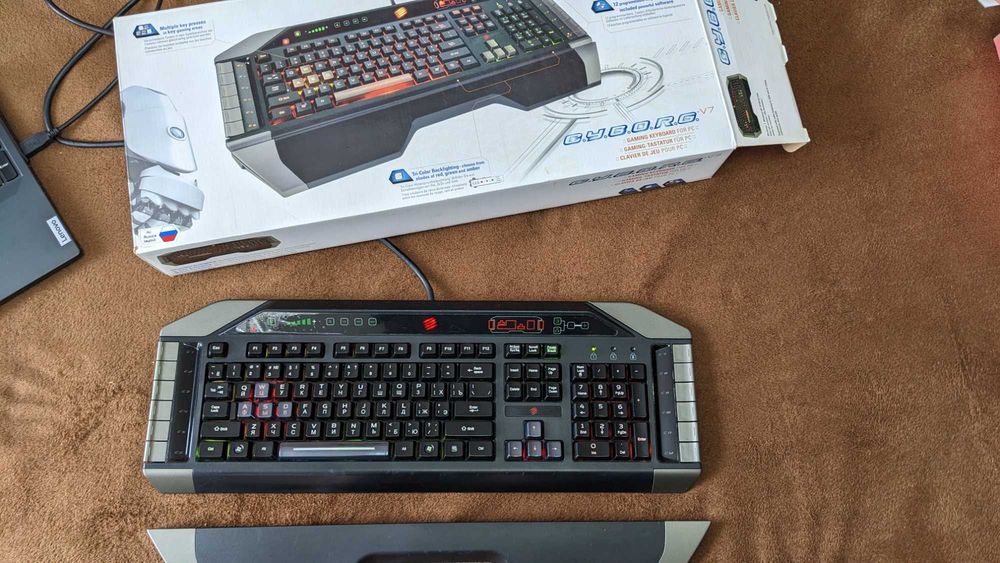 Ігрова клавіатура, Mad Catz Cyborg V.7 Keyboard: 700 грн ...