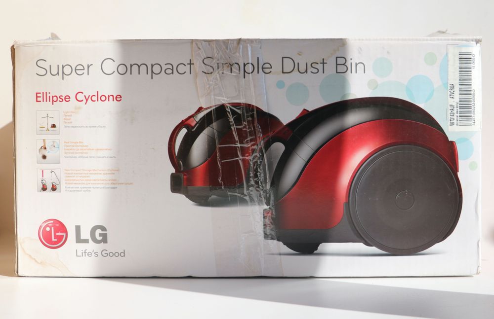 Пылесос LG VK73141HAQN VK73142HAUF ATVQRUA Ellipse Cyclone CYKING: 600 ...