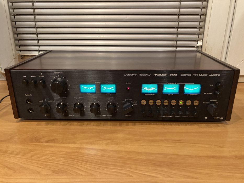 Unitra Radmor 5102 czarny Varia po kompleksowej renowacji 81r. Warszawa ...