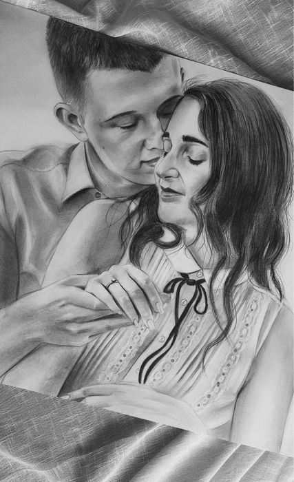 Портрет Портрет карандашом Портрет олівцем 550 грн Живопис Київ на Olx