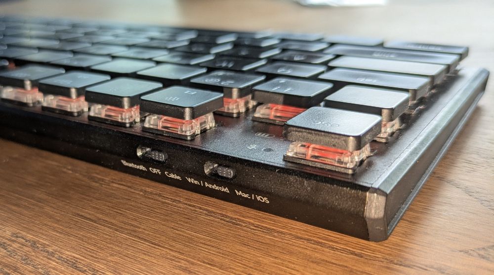 Keychron K1 (low profile, red switches, bluetooth, wire): 2 000 грн ...