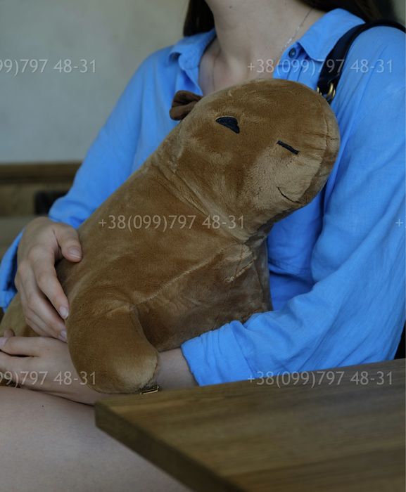 50 см Іграшка капібара / капибара плюшевая игрушка: 1 200 грн. - М'які ...