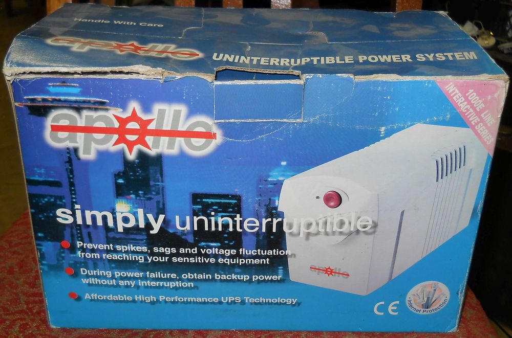 Источник без перебойного питания ИБП Apollo 1050E/AVR / 500VA.: 800 грн ...