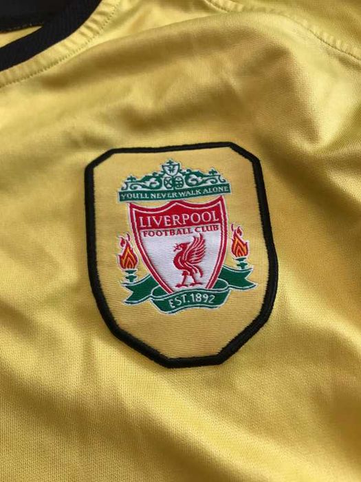 Liverpool 2004 - 05 wyjazdowa away kit premier league reebok piłkarska ...