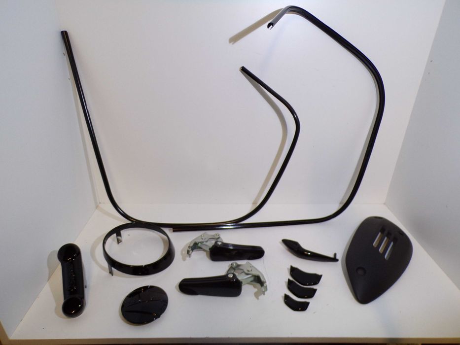 Vespa GTS Sixsties Super Tech BLACK KIT Cały Zestaw Notte Czarny kolor ...