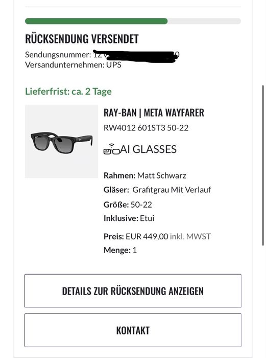 RAY-BAN | Meta Wayfarer (Gen 2) (є різні молелі): 19 000 грн ...