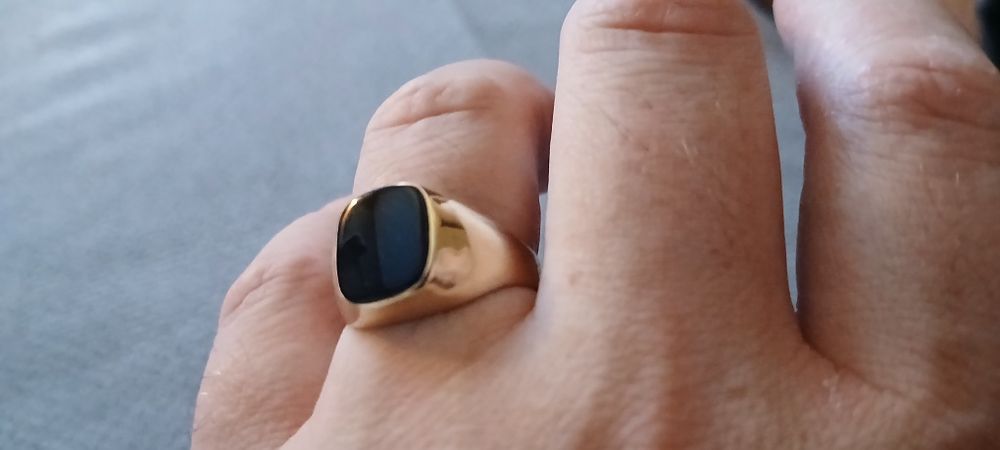 Złoty sygnet 585 w cenie złomu Karpacz • OLX.pl