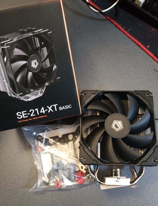 Кулер ID-Cooling SE-214-XT башня 4 трубки am4/am5/1700/1200/115x Socke ...
