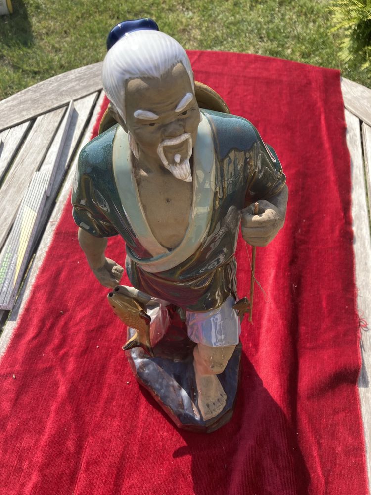 Bardzo duza figurka porcelanowa Chińczyk z rybami Kalisz • OLX.pl Bardzo duza figurka porcelanowa Chińczyk z rybami Kalisz • OLX.pl