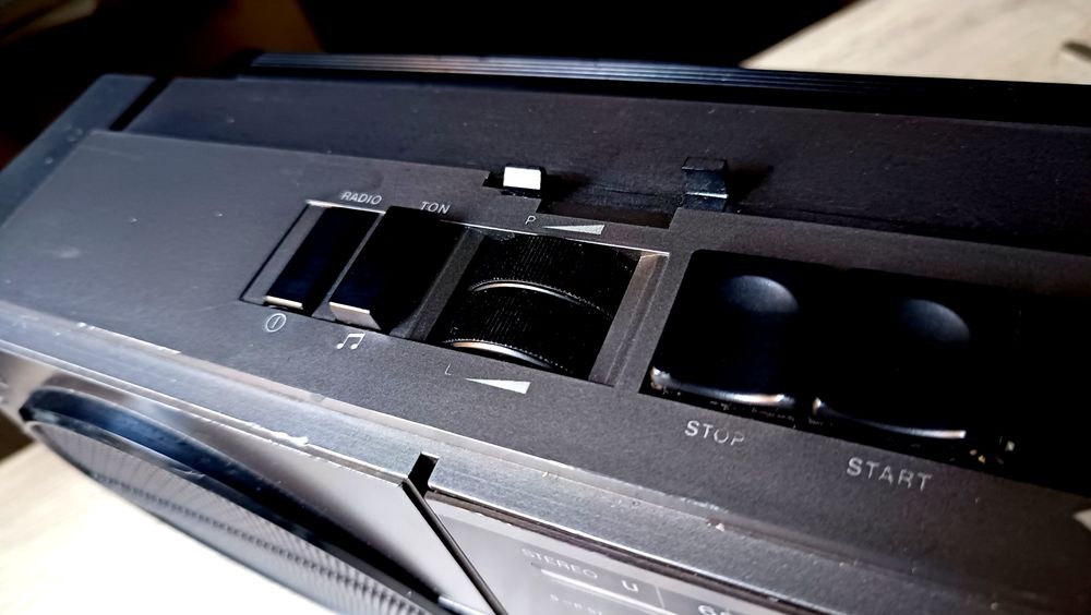 UNITRA ZRK RMS 475 Kasprzak Radiomagnetofon PRL Kaseciak Boombox ...