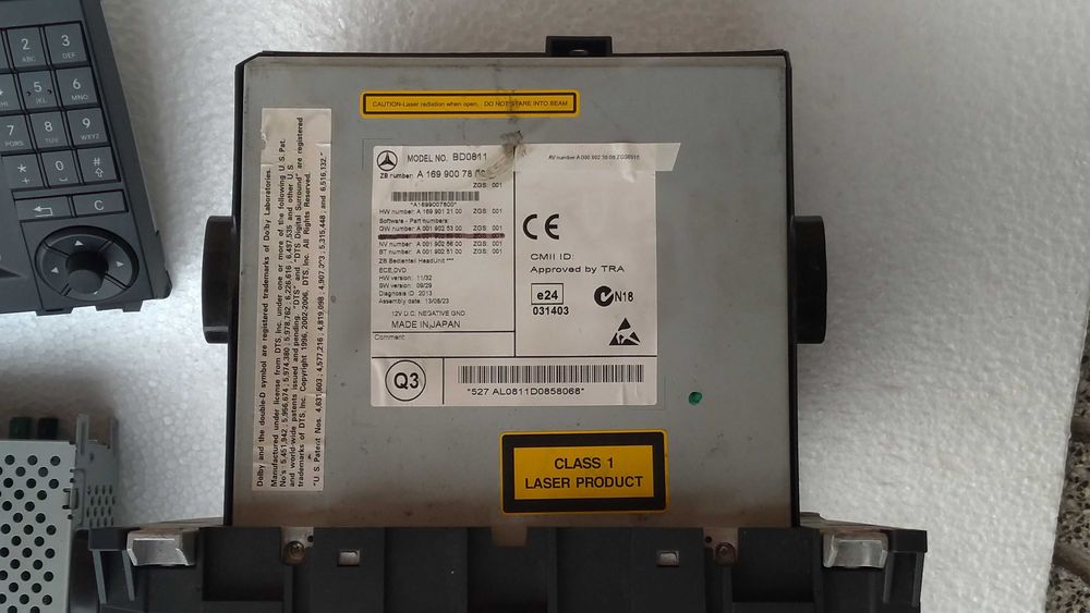 Autoradio Original Mercedes Sprinter W906, Vito W447,639, VW Crafter ...