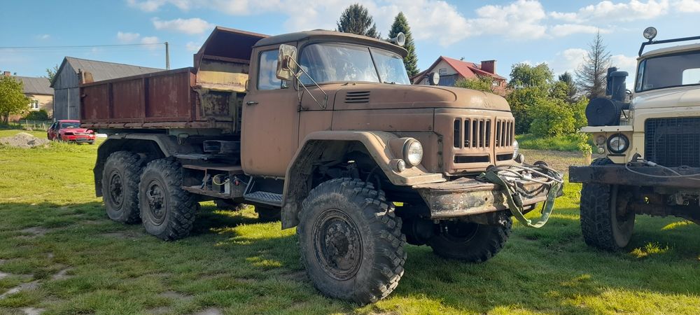 Ził 131 diesel 6x6 wywrotka projekt Fajsławice • OLX.pl