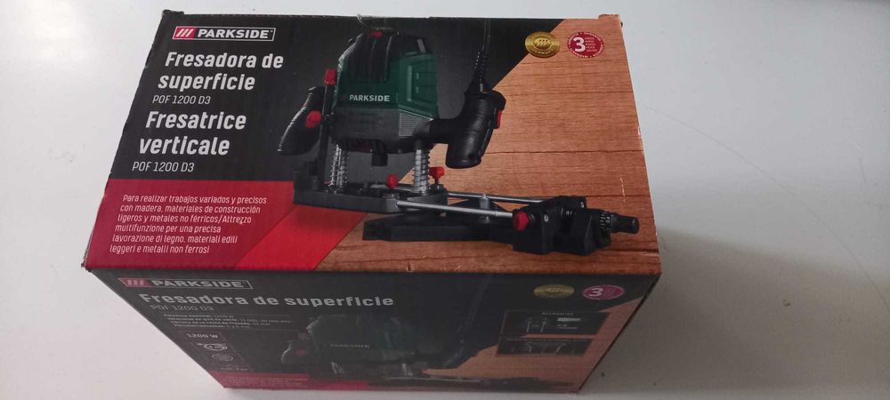 Fresadora 1200 W Parkside NOVO Avenidas Novas • OLX Portugal