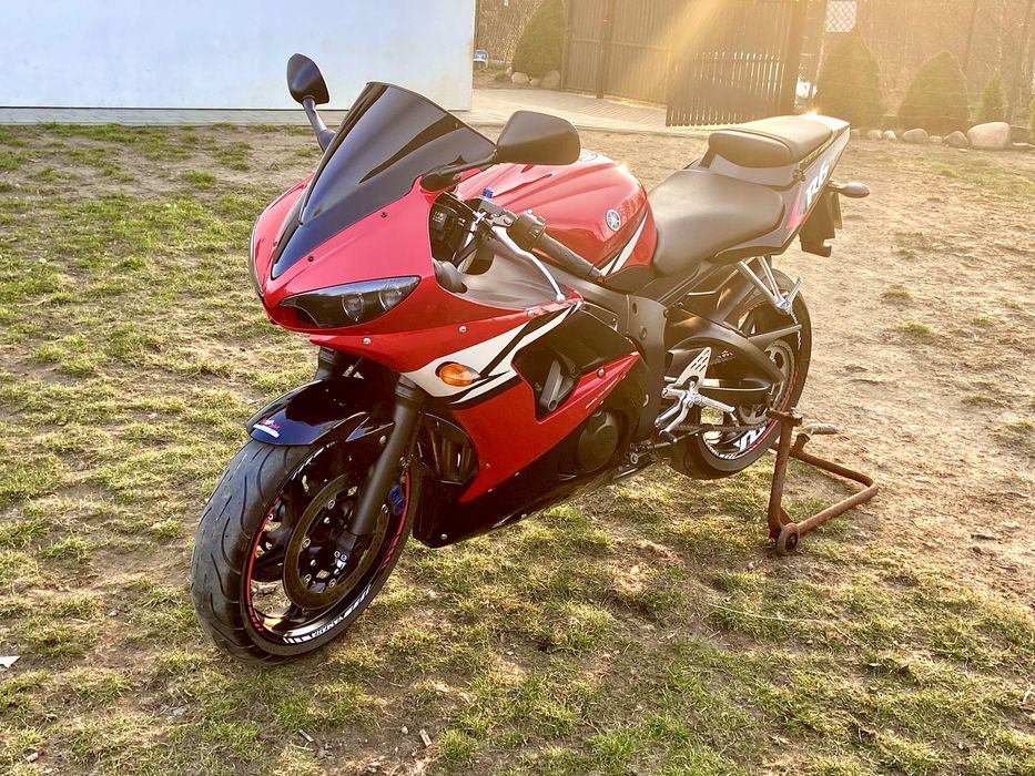 Yamaha R6 YZF 2004r (bezwypadkowa) #ZX6 #K6 Łódź Widzew • OLX.pl