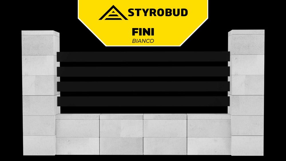 Pustak Ogrodzeniowy Styrobud FINI BIANCO 50x20x20 PROMOCJA Gdynia Chwarzno-Wiczlino • OLX.pl