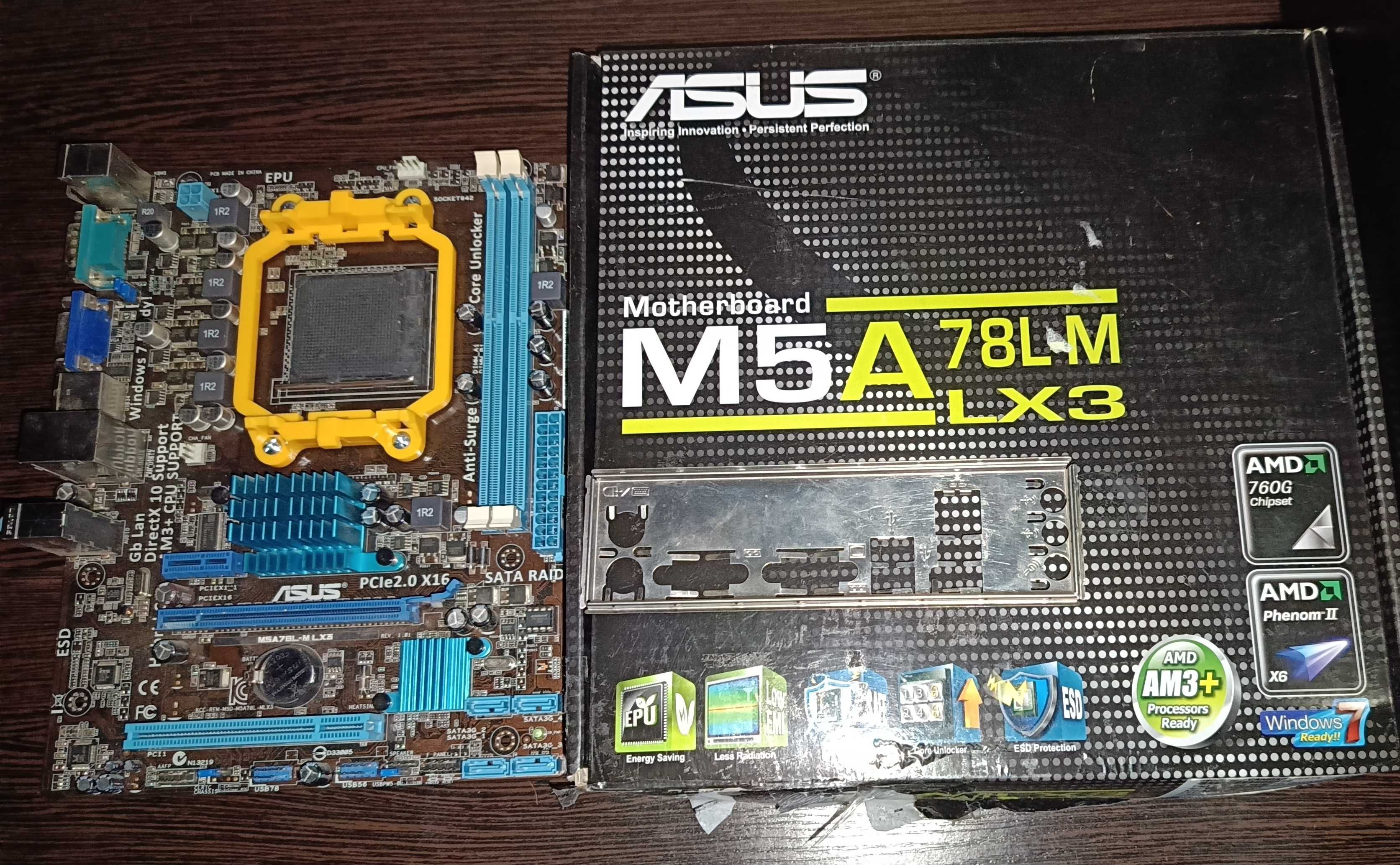 Материнская плата сокет AM3+, Asus M5A78L-M LX3: 1 000 грн ...