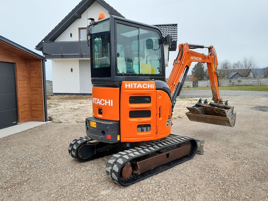 Sprzedam Minikoparke koparke HITACHI ZX.26U **2017** Górno • OLX.pl
