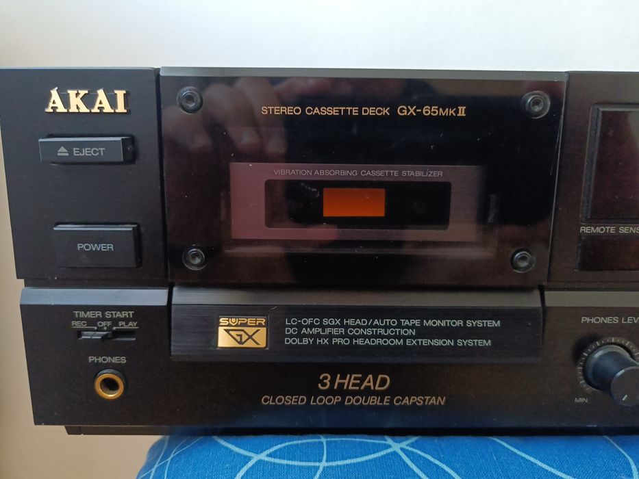 Akai GX65 Mkll pierwszy właściciel, pilot instrukcja Lublin • OLX.pl