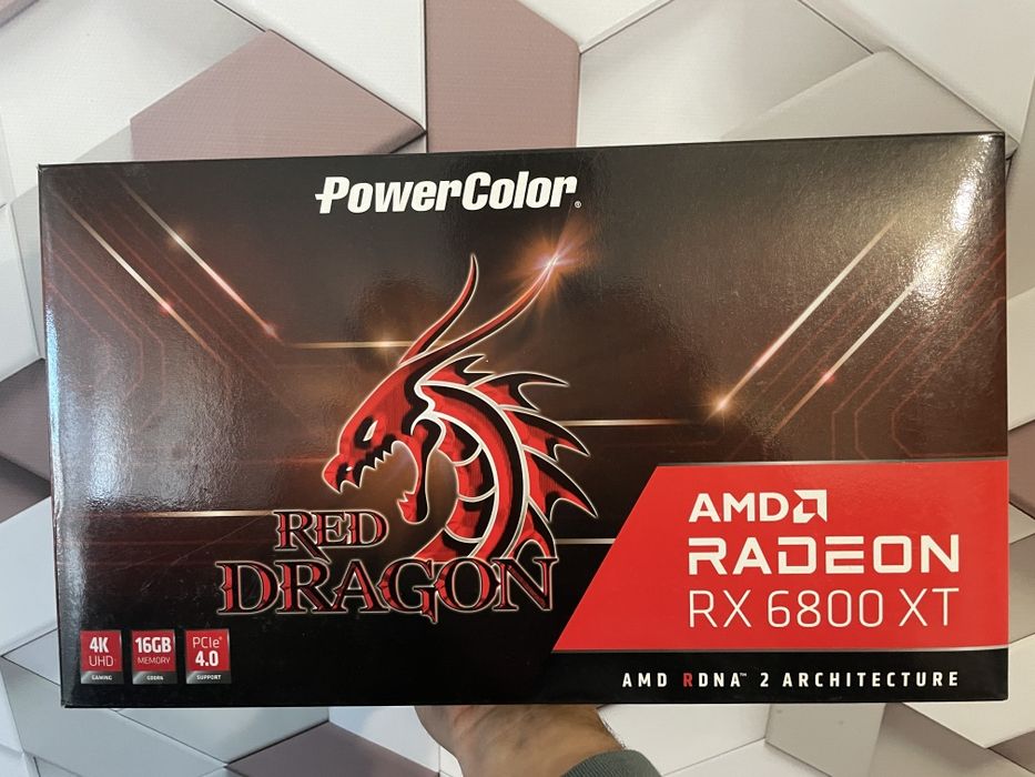 Видеокарта AMD PowerColor Red Dragon RX 6800 XT 16Gb: 14 999 грн ...