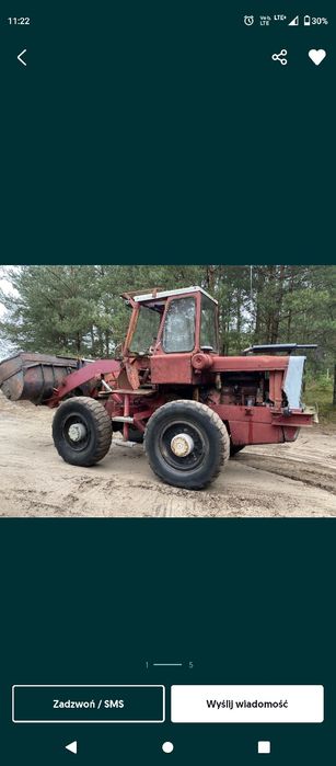 Ładowarka kołowa IHC International Case Hough H30 silnik Perkins 4x4 ...