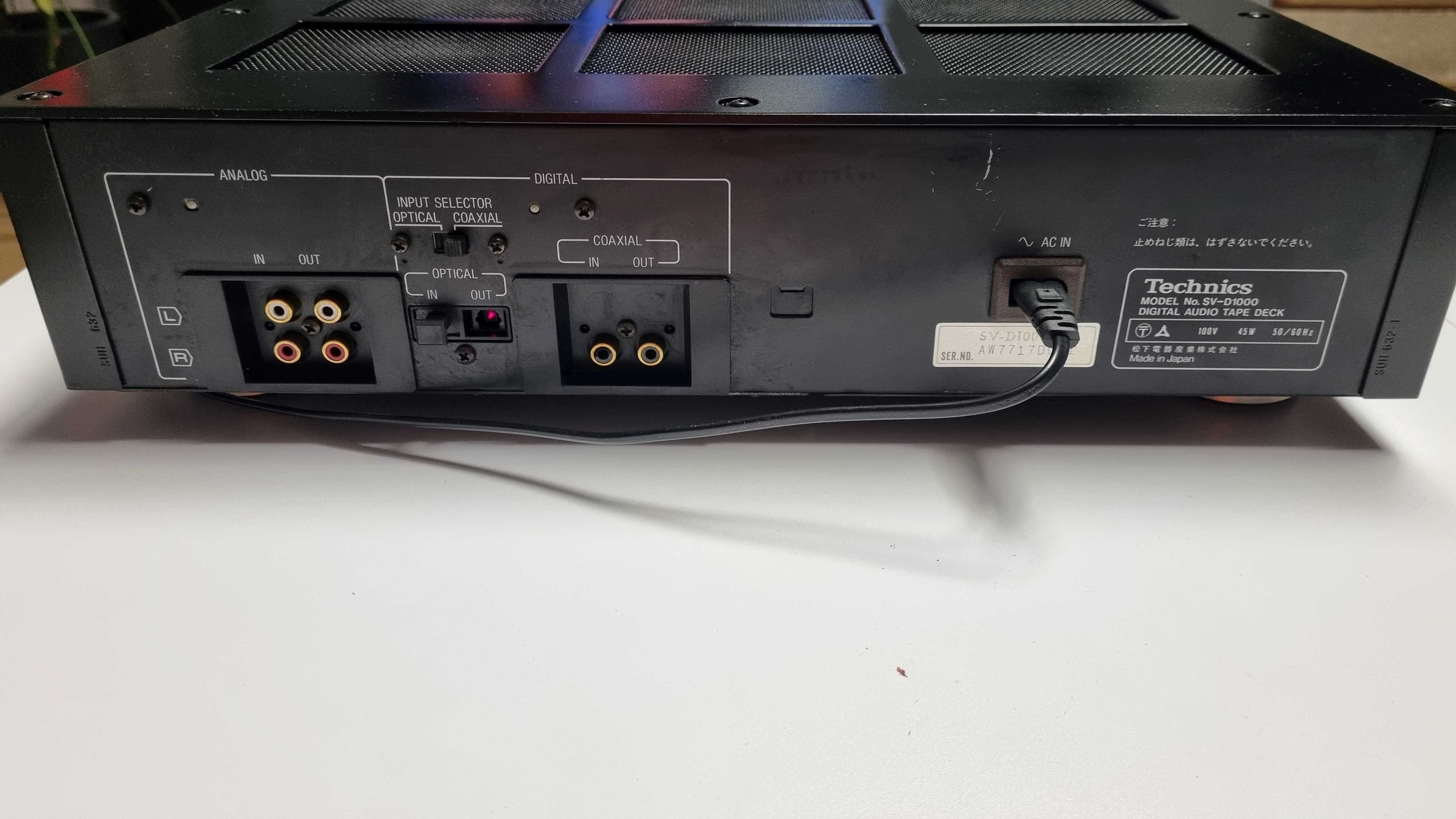 Technics SV-D 1000 DAT Magnetofon cyfrowy Sosnowiec • OLX.pl Technics SV-D 1000 DAT Magnetofon cyfrowy Sosnowiec • OLX.pl