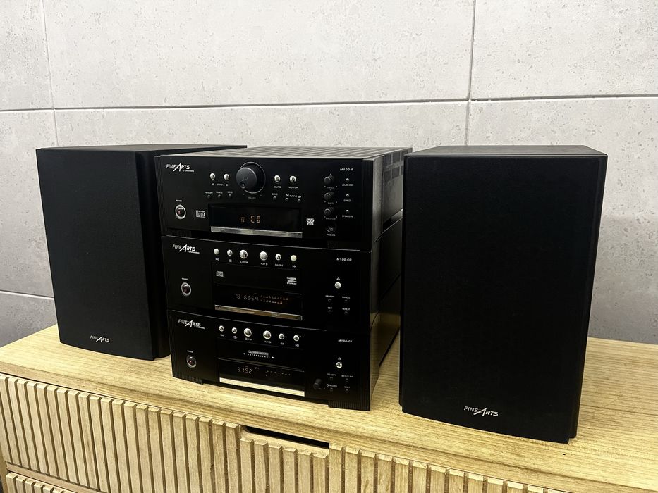Grundig Fine Arts M100 - anplituner CD Deck kolumny z kolekcji ...