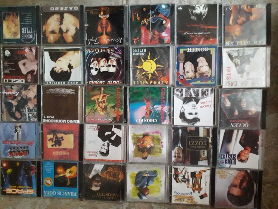 Cd Nazareth/Kiss/Madonna/Ella fitzgerald/Jean Micheel Jarre/demis rous ...