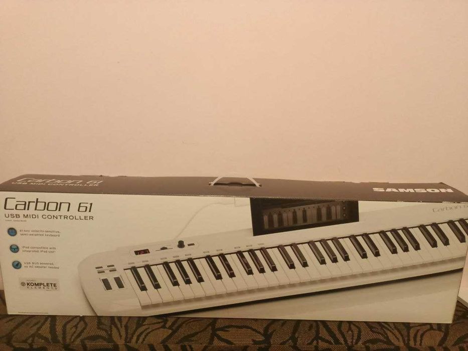 Синтезатор SAMSON Carbon 61 USB MIDI Controller: 4 200 грн ...