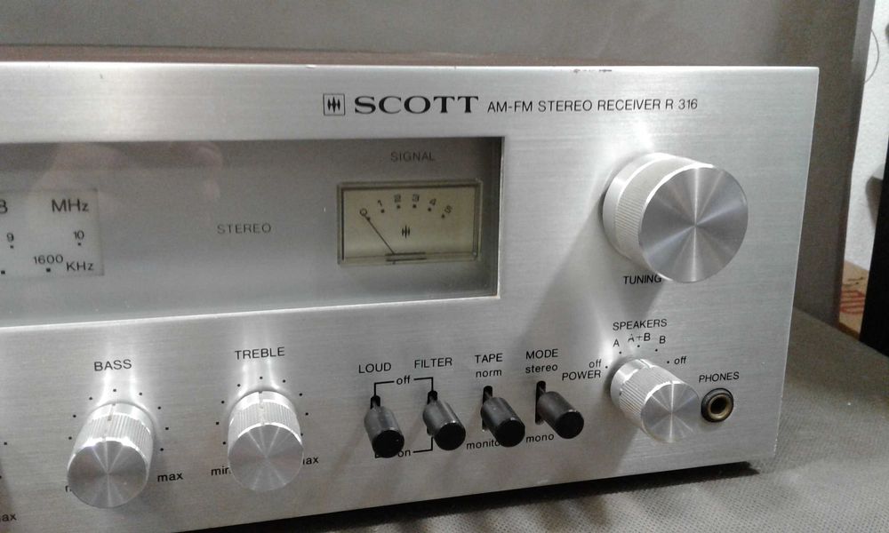 SCOTT R-316,amplituner stereo,vintage Legnica • OLX.pl