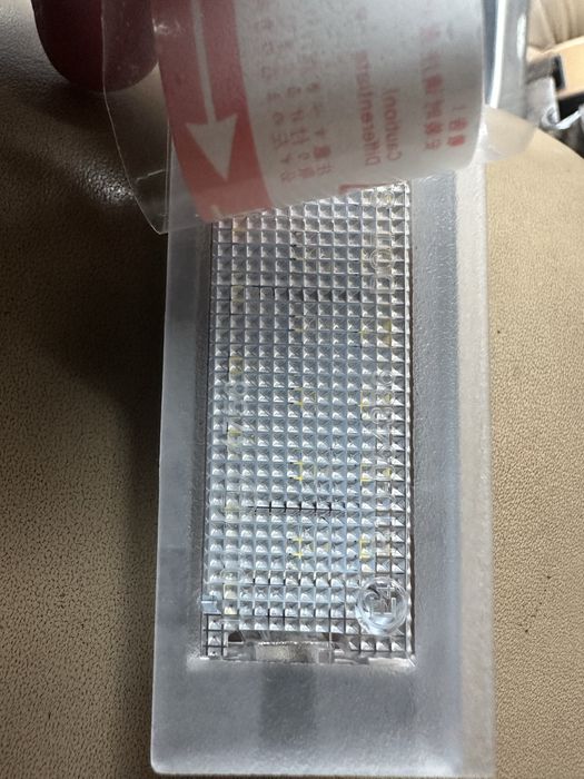 Range Rover Vogue (l322) - LED bracnco placa de mateicula NOVA Oliveira ...