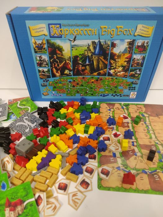 Carcassonne Big box, Каркассон біг бокс на пластику: 1 800 грн ...