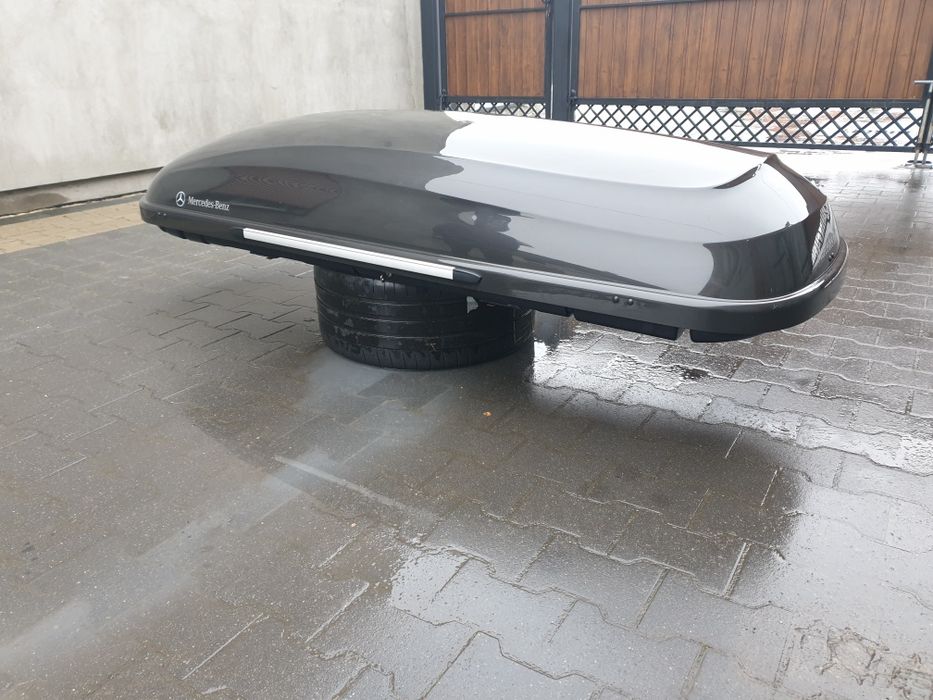 Box kufer bagażnik dachowy Thule Mercedes Benz oryginalny 450l Gostyń ...