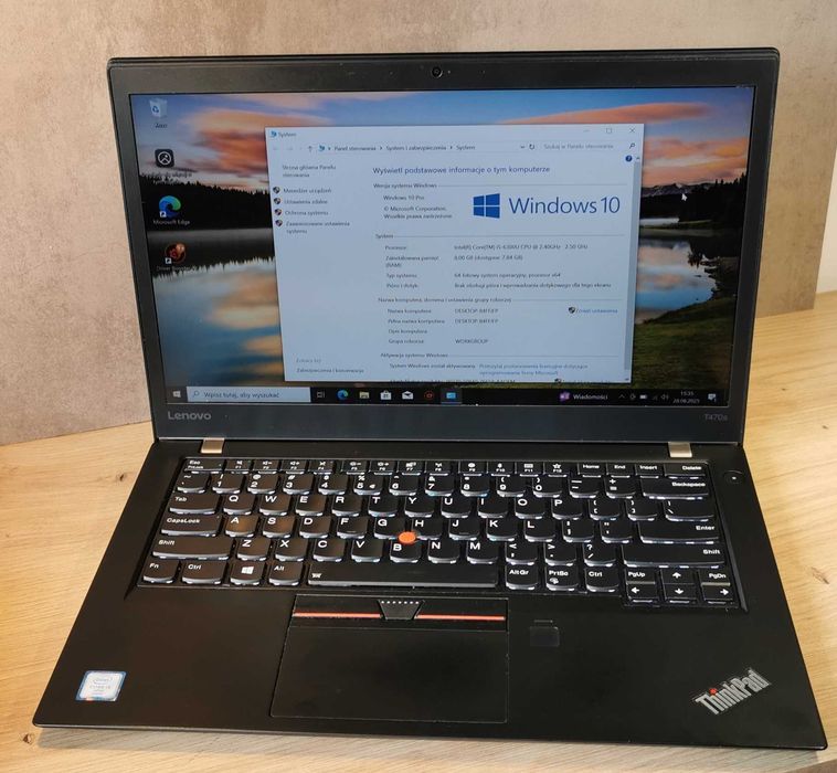 2x Lenovo ThinkPad T470S i5-6300u/8GB RAM/256GB NVMe/W10P #wariant#04 ...