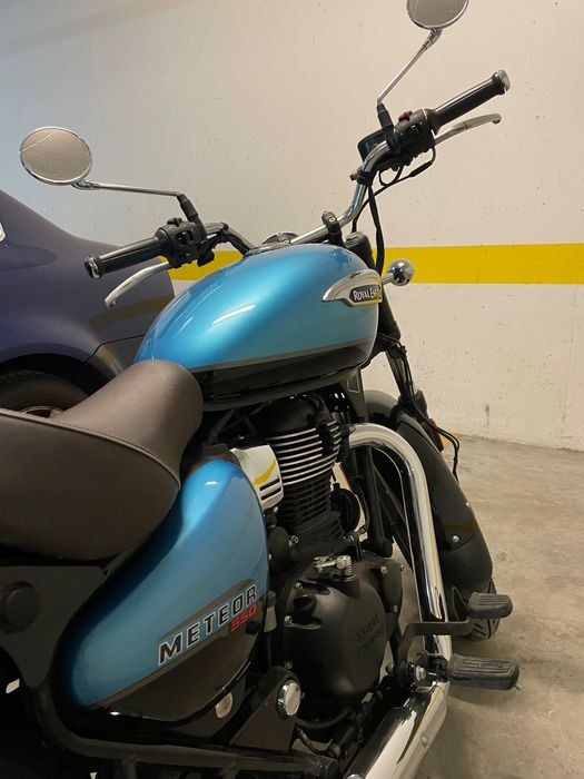 Royal Enfield Meteor 350 Supernova Blue Azeitão (São Lourenço E São ...