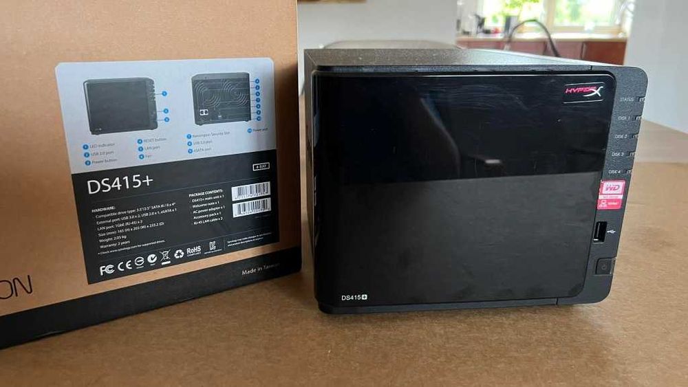 Synology DS415+ (plus) 100% sprawny, DS 415+ 8 GB RAM Nowy Targ • OLX.pl