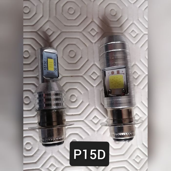 Lâmpada mota led H4 H6 H7 BA20D P15D Hi/Lo 6000K - 6500K Quinta do Conde • OLX Portugal